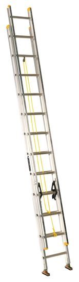 24' Type I Aluminum Extension Ladder (D1324-2) 250Lb. #Ae3224 at ...