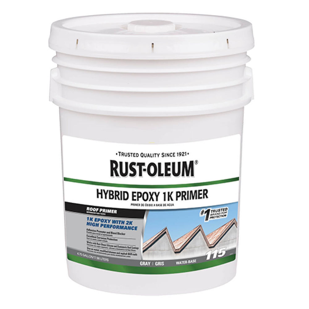 Rust-Oleum Hybrid Epoxy 1K Roof Primer Grey 5 gal. at Moscow & Pullman ...
