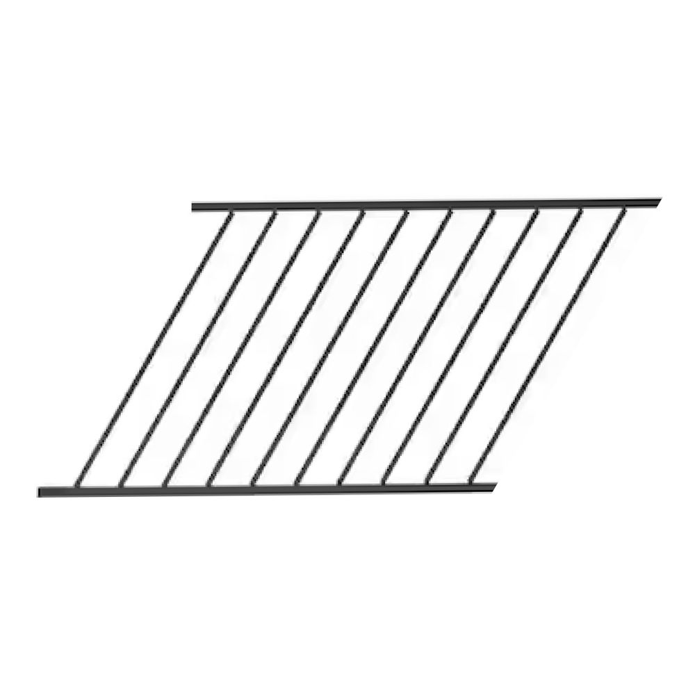 Fortress Rail Fe26 Traditional Adjustable Railing Panel 34 in. x 6 ft ...