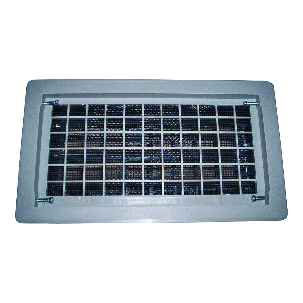 Witten Gray Finish ThermoPlastic Automatic Foundation Vent at Builders ...
