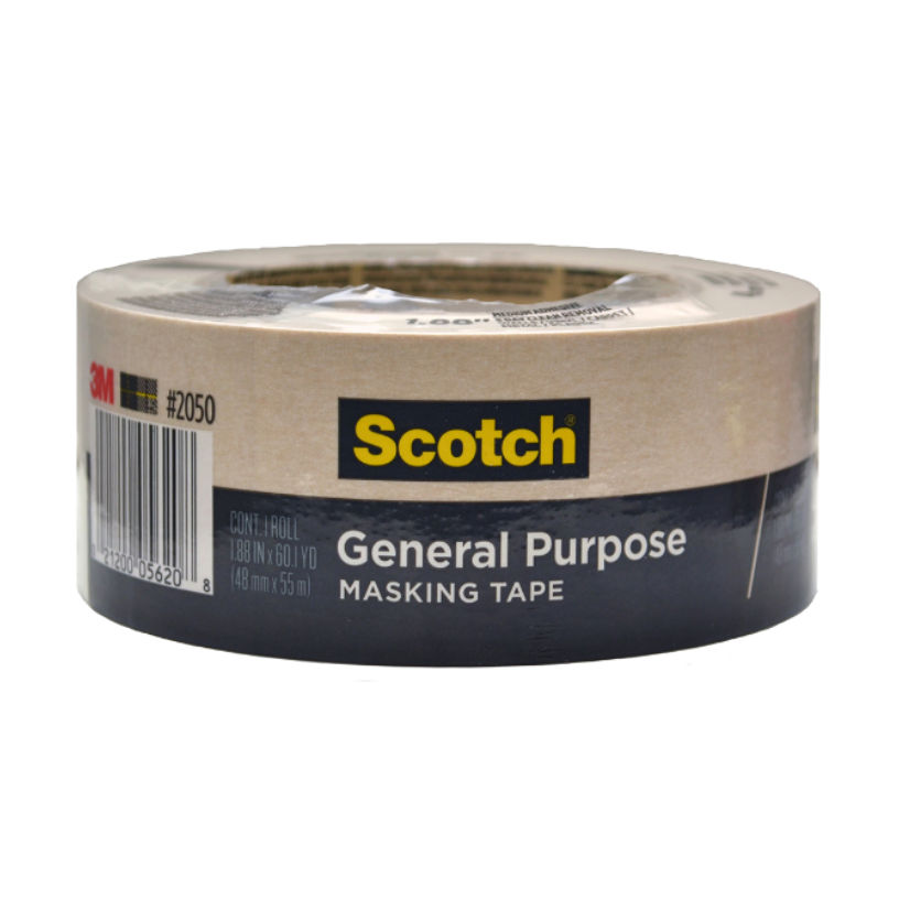 3M Scotch Brown Masking Tape at Moscow & Pullman Building Supply ...