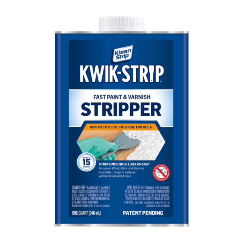 Kwik-Strip Paint & Varnish Stripper 1 qt. at Moscow & Pullman Building Supply | Paint/Adhesive ...