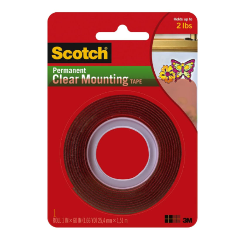 3M Scotch-Mount DS Mount Tape Clear at Moscow & Pullman Building Supply ...