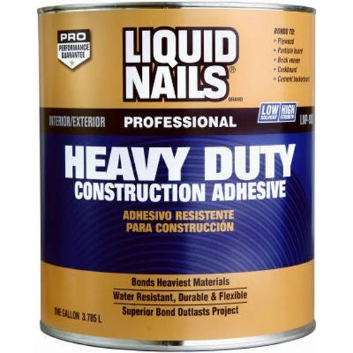 Gallon Can Heavy Duty Liquid Nail Construction Adhesive at Builders ...