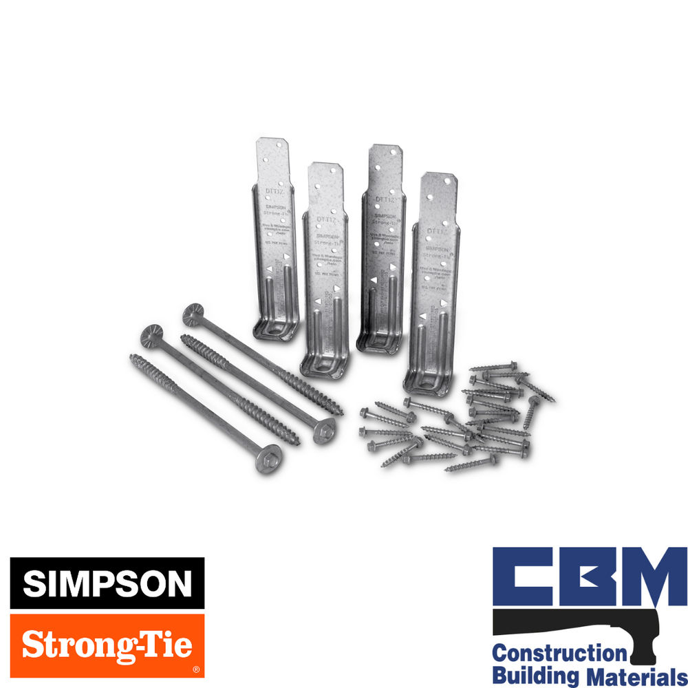 Deck Tension Tie Kit Dtt1Z-Kit at CBM Construction Building Materials ...