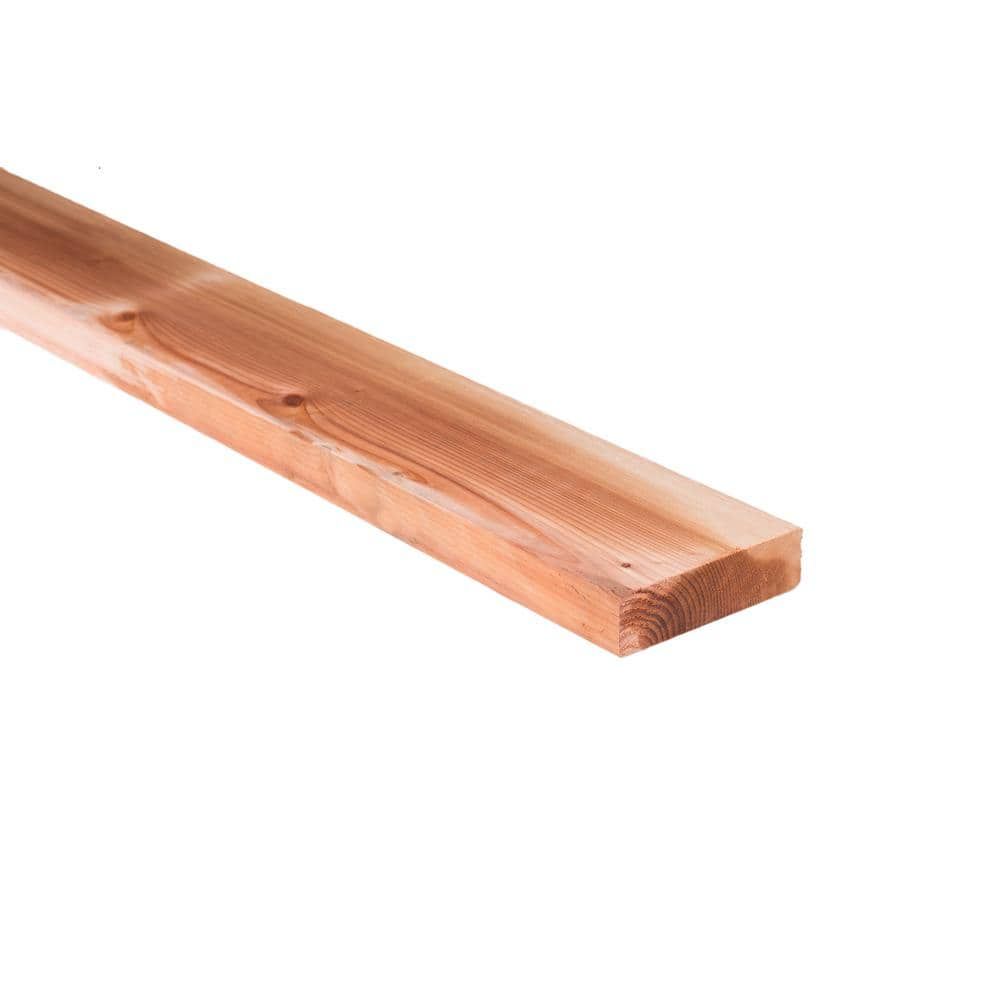 2" x 6" - 10' Con-Heart Redwood S4S at Ashby Lumber | Redwood Decking