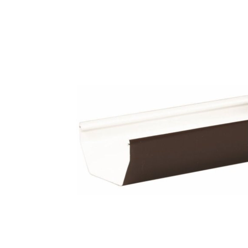 5 in. x 10 ft. Brown Vinyl Gutter at Moscow & Pullman Building Supply ...