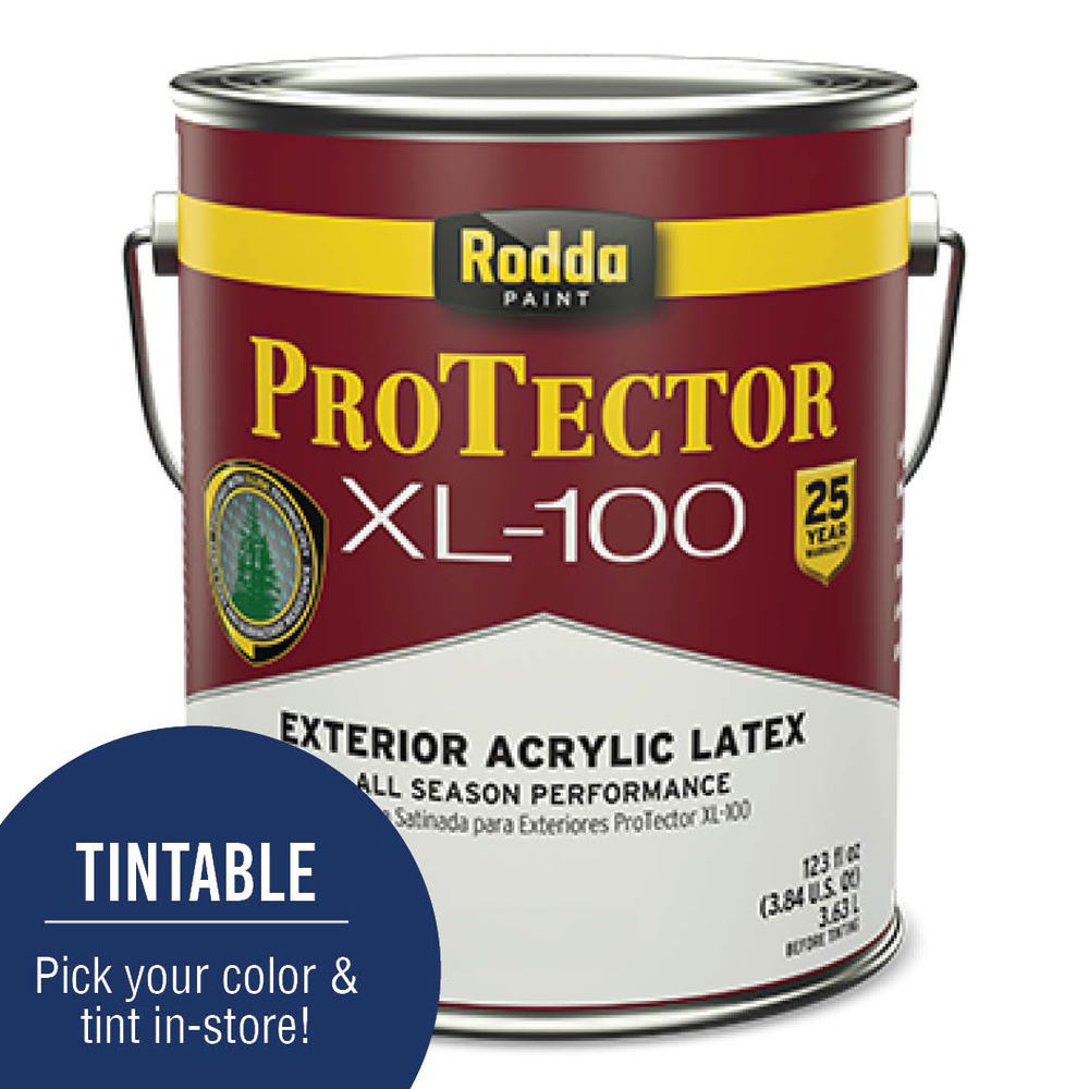Rodda Protector XL-100 Exterior Acrylic Latex Satin Neutral Base 1 gal ...