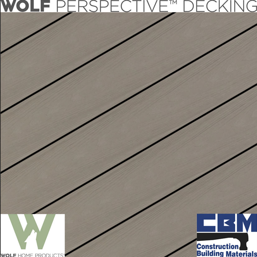 Wolf Potomac Grey Decking at CBM Construction Building Materials | Wolf ...