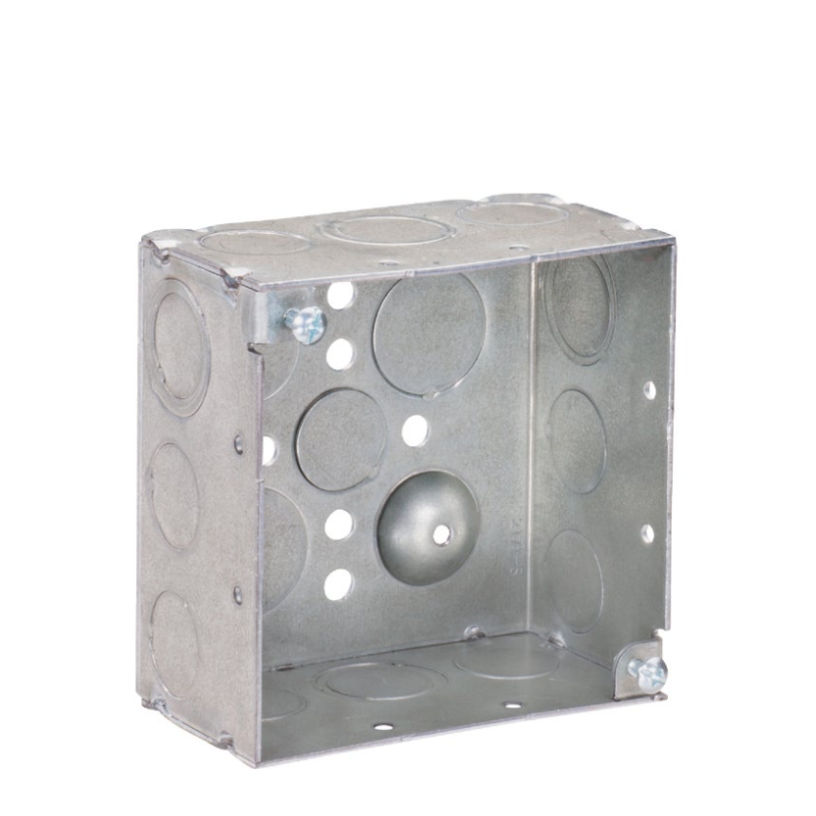 Southwire Screw-On 4 in. x 4 in. Welded Steel Square Box at Moscow ...