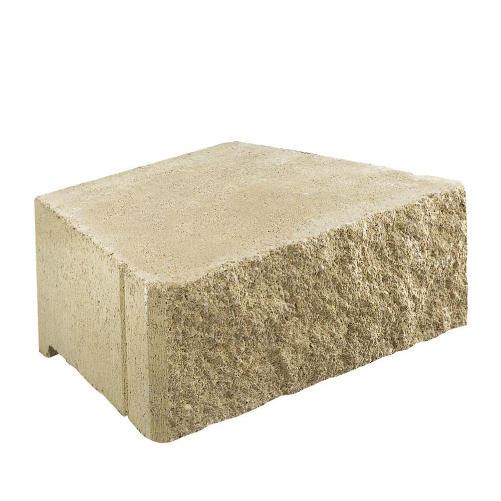 Anchor Diamond Tan Straight Face Block 6 in. x 17 in. x 12 in. at ...