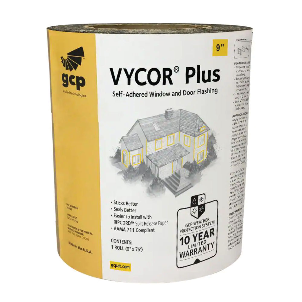 Grace Vycor Plus Flashing Tape 9 in. x 75 ft. at Moscow & Pullman ...