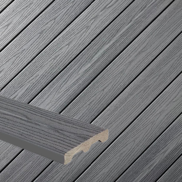 Fiberon Good Life Escapes 1 in. x 6 in. x 12 ft. Square Edge Composite ...