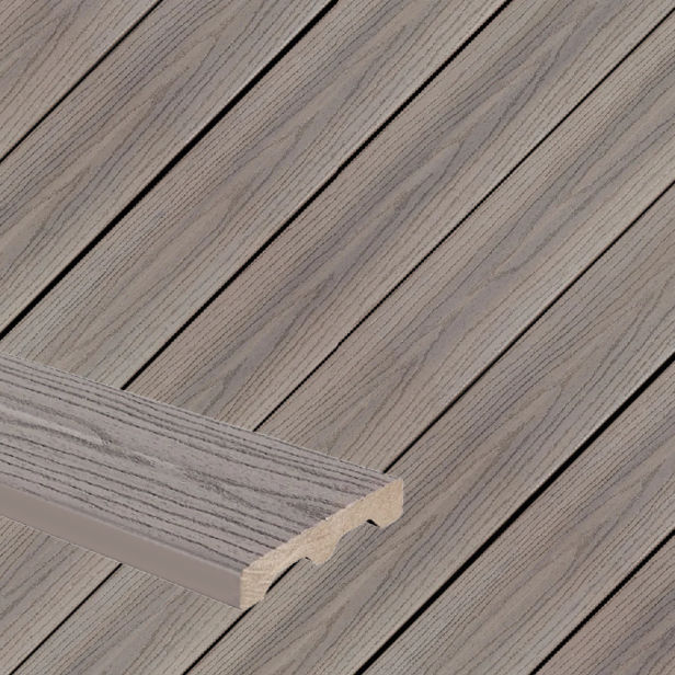 Fiberon Good Life Escapes 1 in. x 6 in. x 20 ft. Square Edge Composite ...