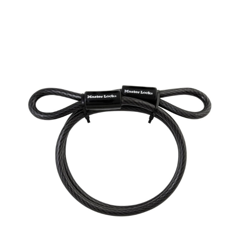 Master Lock 1/4 in. x 6 ft. Braided Steel Looped End Cable at Moscow ...