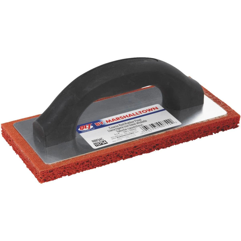 5/8" - 4" x 9" Coarse Cell Red Rubber Float at Ashby Lumber | Tile ...