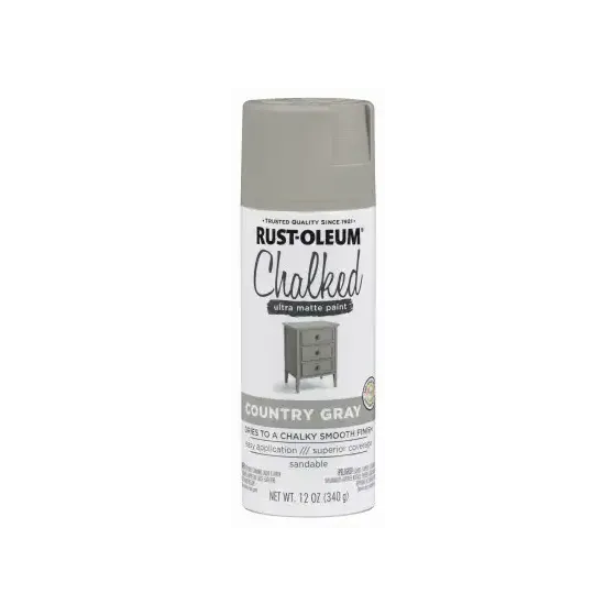 Rust-Oleum Chalked Spray Paint Country Gray 302593 at Kelseyville ...