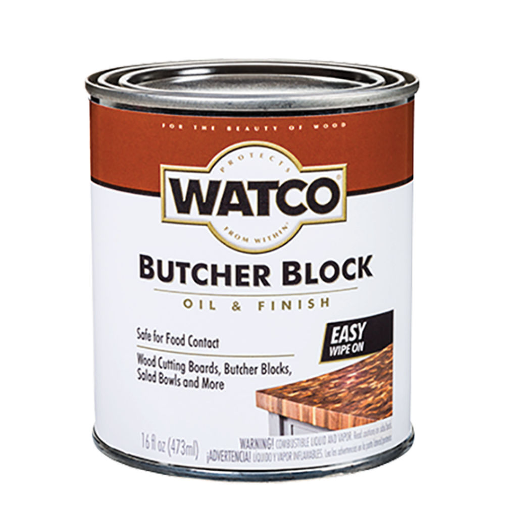 Watco Butcher Block Oil & Finish Clear 1 pt. at Moscow & Pullman ...