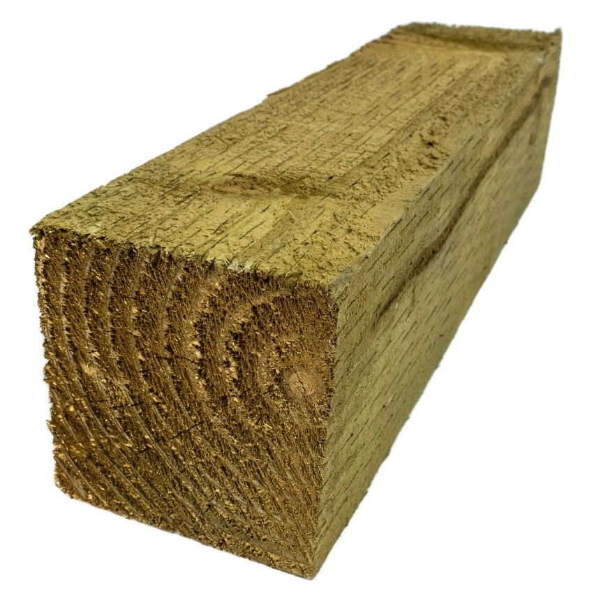 8" x 8" x 12' #2 Rough Pine 0.80 Treated at Triple Son Wholesale ...