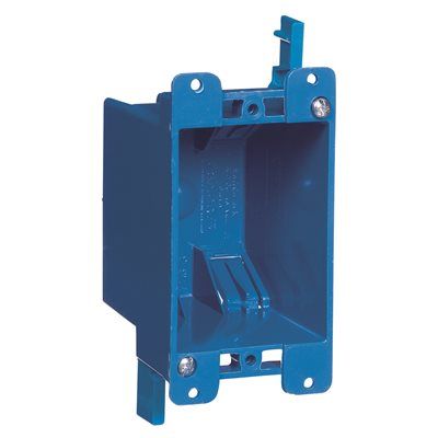 1-Gang PVC Box 14 cu. Zip-Retainer at Ashby Lumber | PVC Single Gang ...