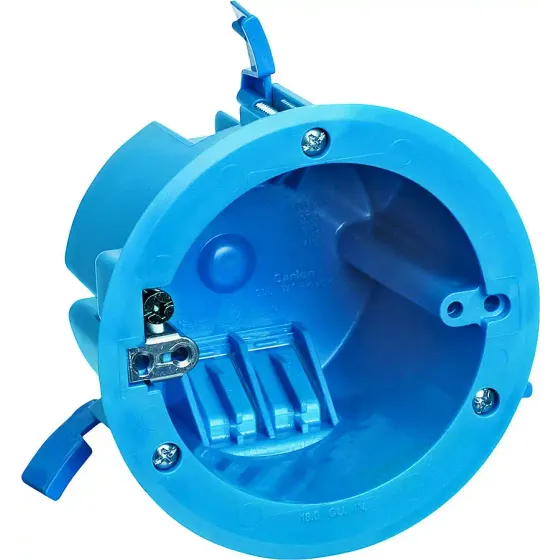 4.5" Round PVC Box (18 cu. Zip-Retain) at Ashby Lumber | PVC 4-1/2 ...