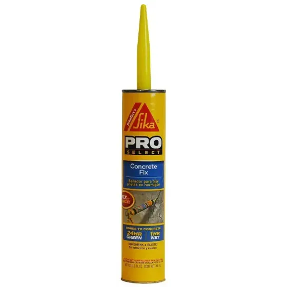 Sikaflex Concrete Fix 10 oz Grey at Ashby Lumber | Masonry Sealant Caulks