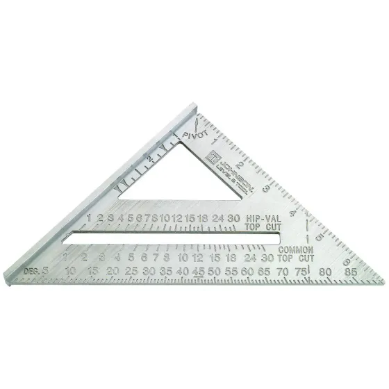 7" Aluminum Low-Glare Johnson Rafter / Angle Square at HPM Building ...