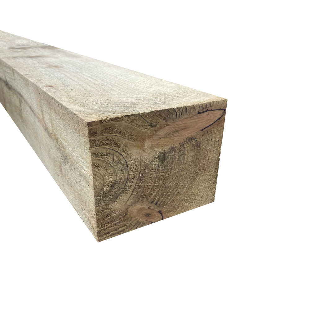 8 x 8 x 10' Treated Laminated Square Post at Doug Ashy Building ...