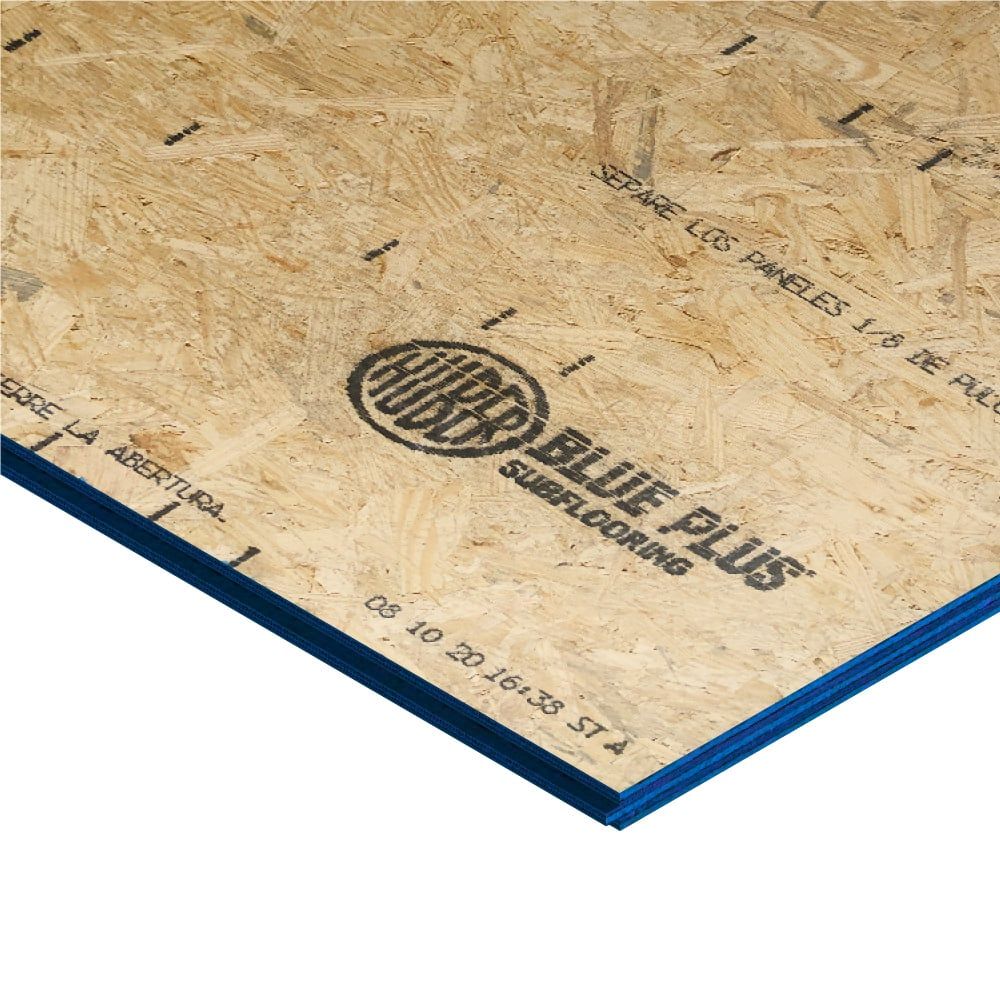 3/4 4 x 8 Blue Plus Subflooring T&G Huber at Hiwassee Builders Supply | OSB Panels