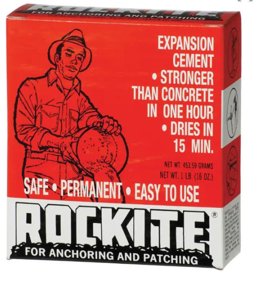 ROCKITE 1 lb Cement at New Canadians Lumber | Glues & Cements