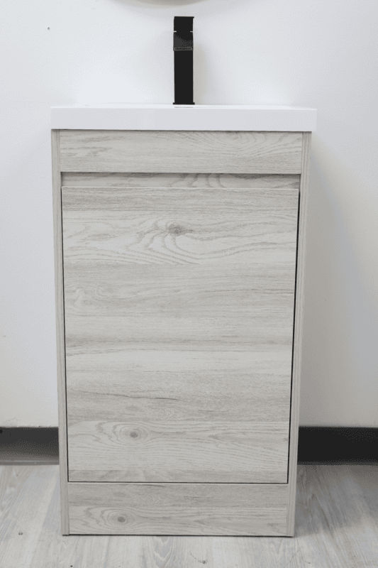 BVT Light Grey 20" x 14" Vanity with Acrylic Top at New Canadians ...