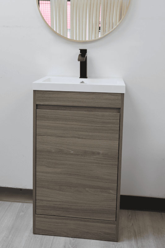 BVT Dark Grey 20" x 14" Vanity with Acrylic Top at New Canadians Lumber ...