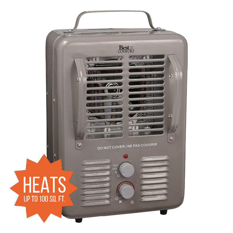 Best Comfort 1500W 120V Milkhouse Utility Space Heater at Moscow ...