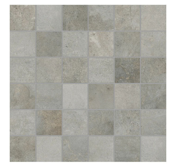 2x2" Ceraforge Mosaic Tile - Chromium - (Price Per Square Foot) at New ...