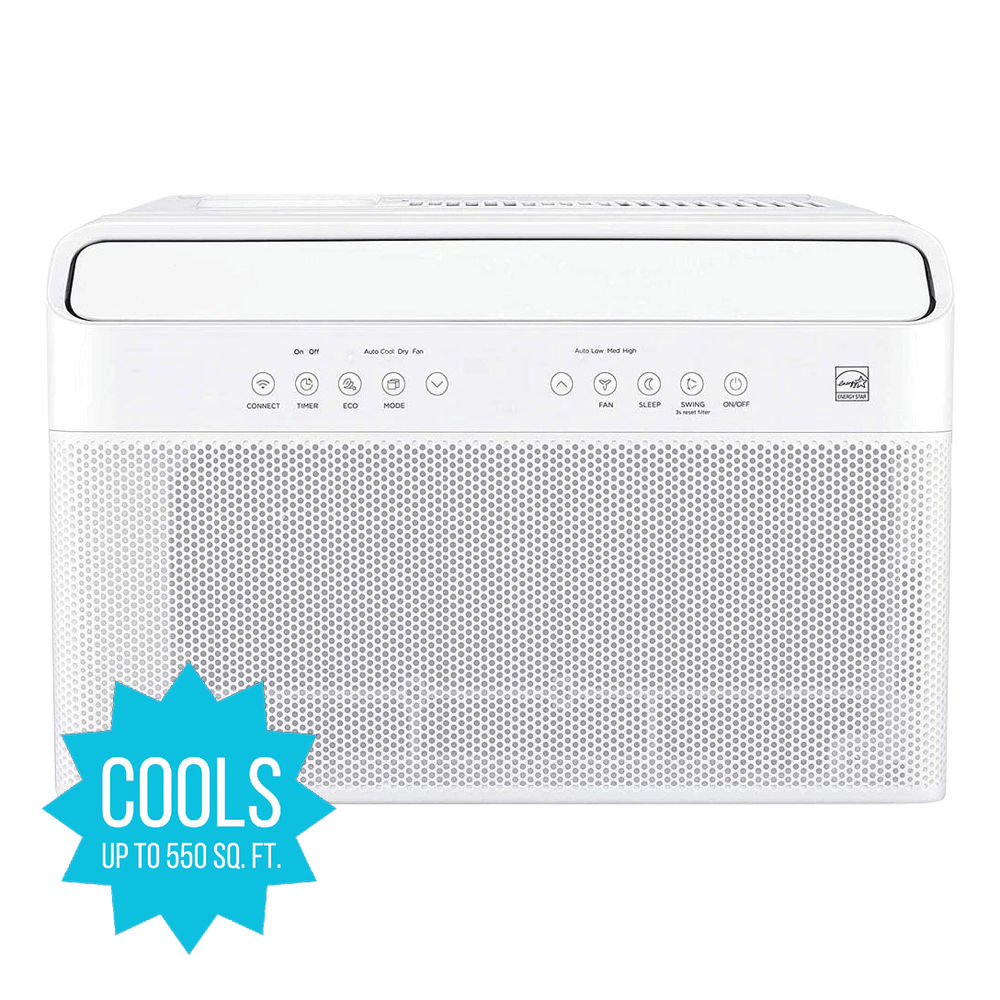 Perfect Aire 12,000 BTU U-Shaped Window Mount Smart Tek Air Conditioner ...