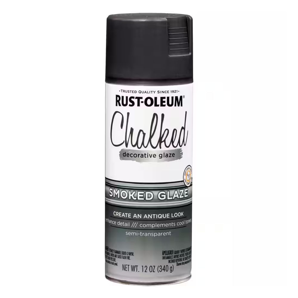 Rust-Oleum Chalked Decorative Spray Glaze Smoked 12 oz. at Moscow ...