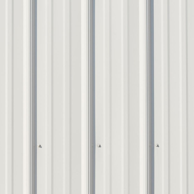 Miramac 10 ft. Tuff Rib 29 ga. Metal Roofing White at Moscow & Pullman ...