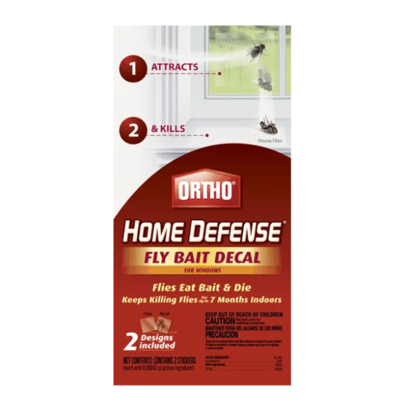 Ortho Home Defense Fly Bait Decal for Windows at Moscow & Pullman ...