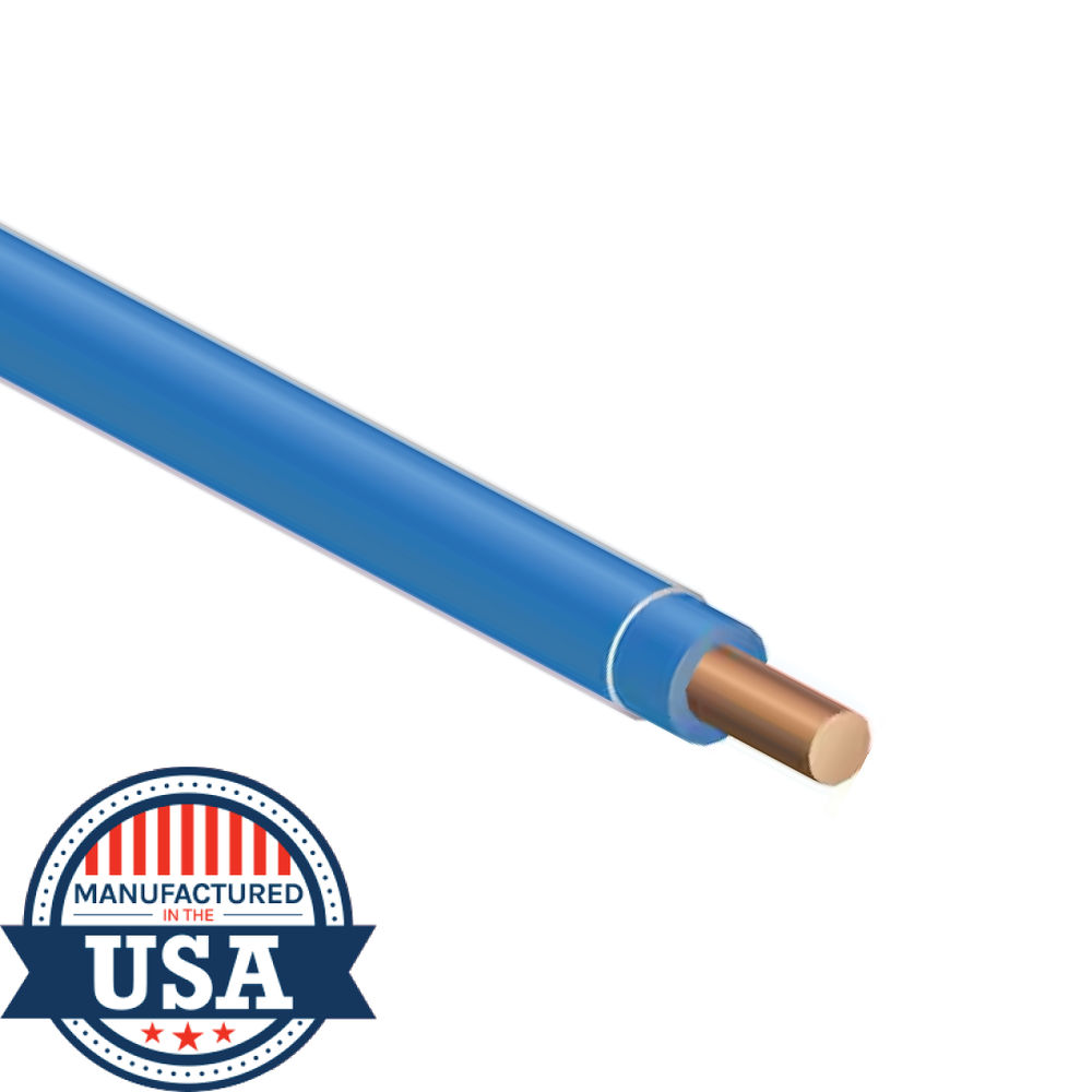 Southwire Bulk THHN #10 AWG Solid Wire Blue at Moscow & Pullman ...