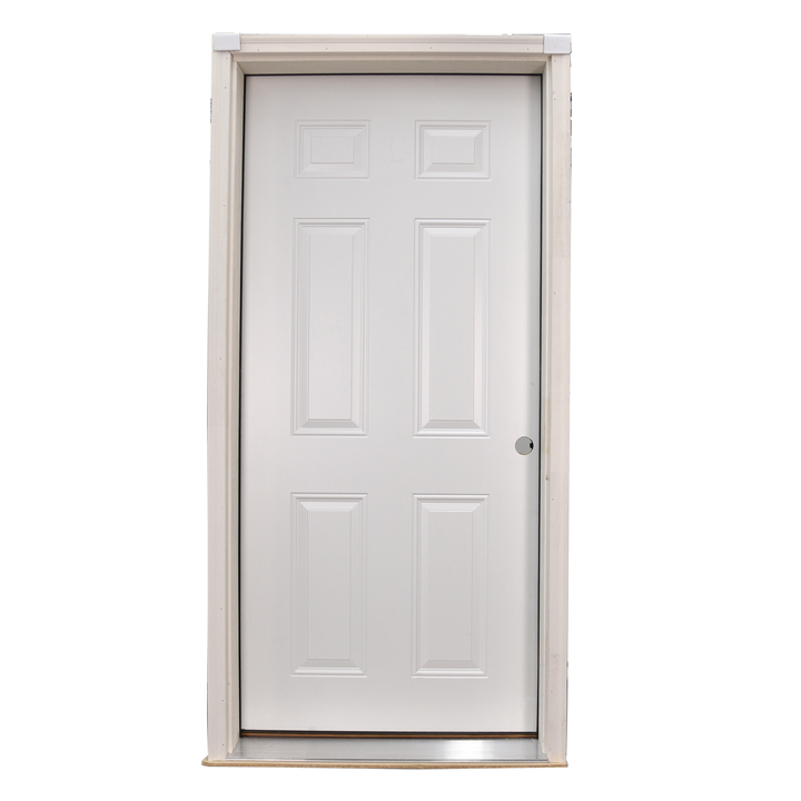 3068 RH 6-Panel Smooth Fiberglass Door Unit at Doug Ashy Building ...