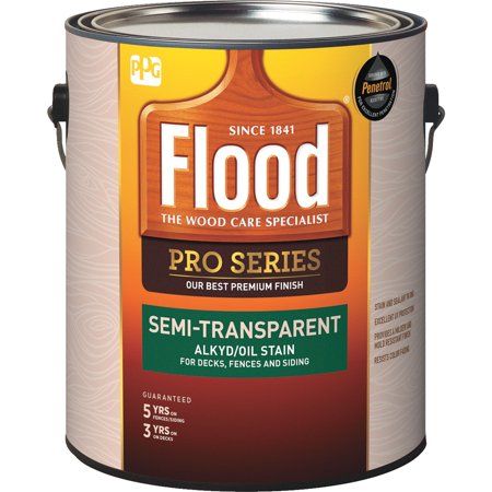 Flood Pro Semi-Transparent Oil Stain-Clear at Hiwassee Builders Supply ...