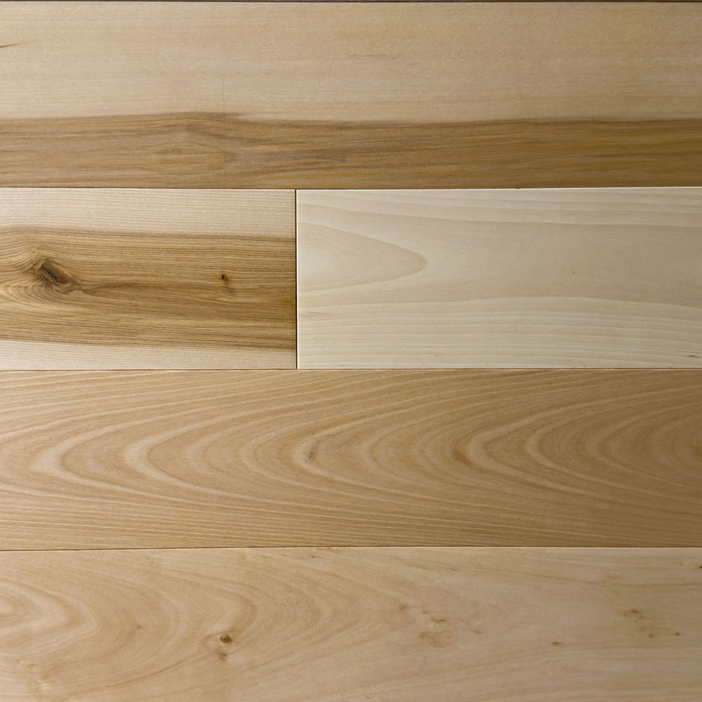 LAUZON "Natural" Solid Yellow Birch Hardwood Flooring 3/4" x 4 1/4" at ...