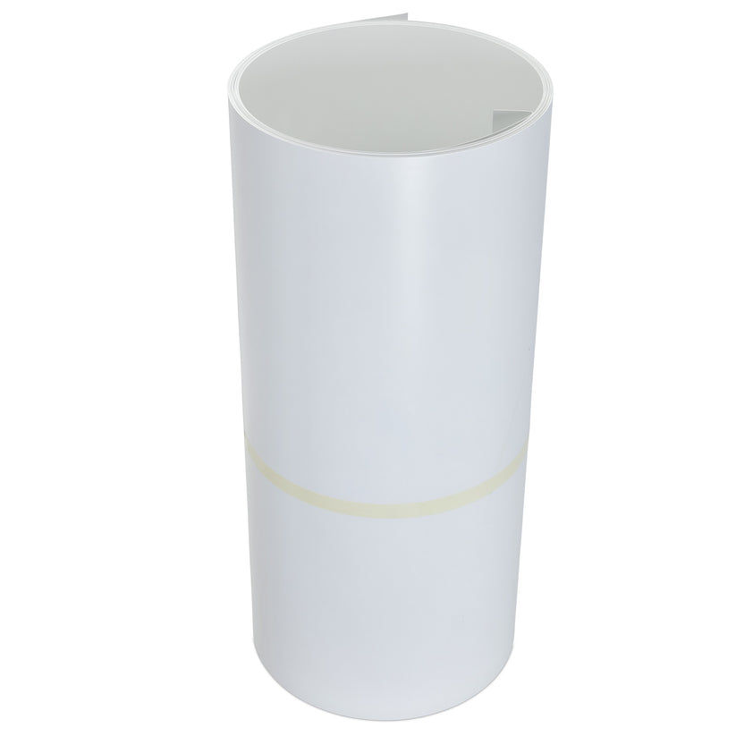 PVC Trim Coil Textured WHITE 24''x50' First American Aluminum .019 at ...