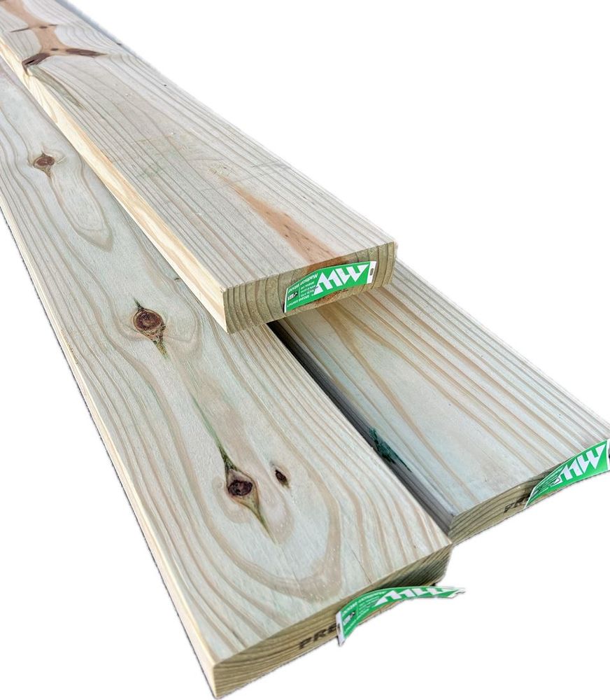 2 x 6 x 16 Pressure Treated #2 & Better .15 Ca SYP Ground Contact (1.5 ...