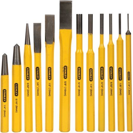 12-Piece Cold Chisel And Punch Set at HPM Building Supply | Chisels ...