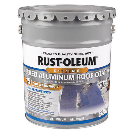 4.75 Gallon 15 Year Fibered Aluminum Roof Coating at HPM Building ...