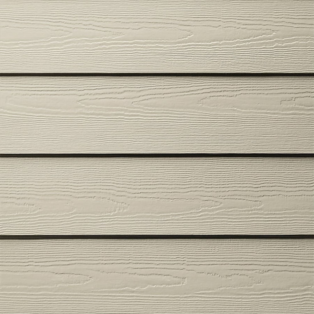 James Hardie 8-1/4 in. x 12 ft. Primed HardiePlank Lap Siding CedarMill ...