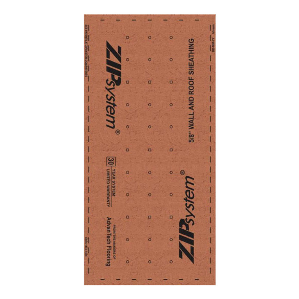 Huber Zip System 5/8 in. x 4 ft. x 8 ft. Wall & Roof Sheathing at ...