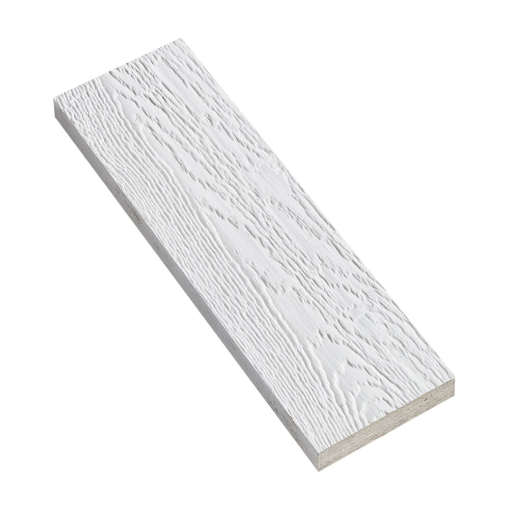 LP 5/4 in. x 6 in x 16 ft. Diamond Kote Woodgrain Trim White at Moscow ...
