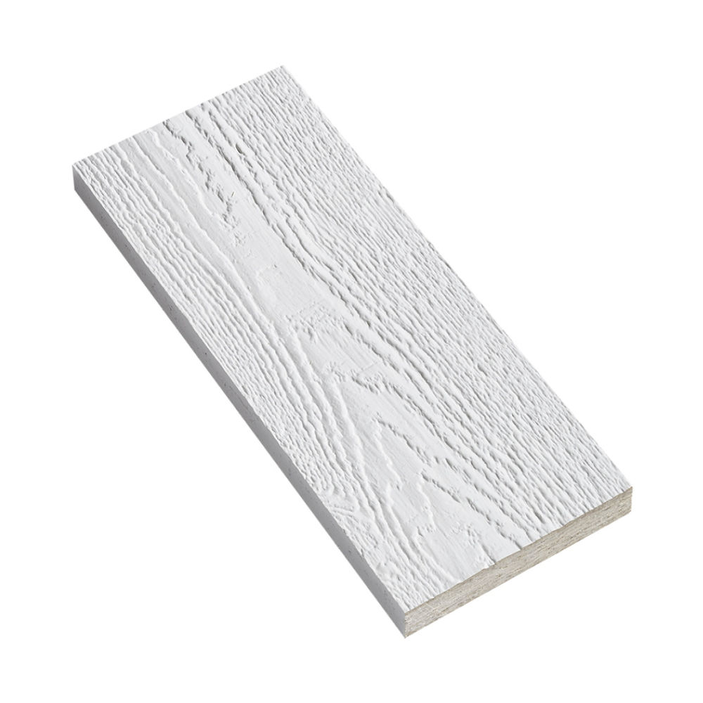 LP 5/4 in. x 8 in x 16 ft. Diamond Kote Woodgrain Trim White at Moscow ...